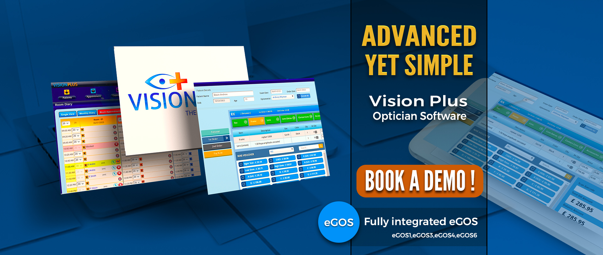 Optician Software - VisionplusPMS | Optician Software